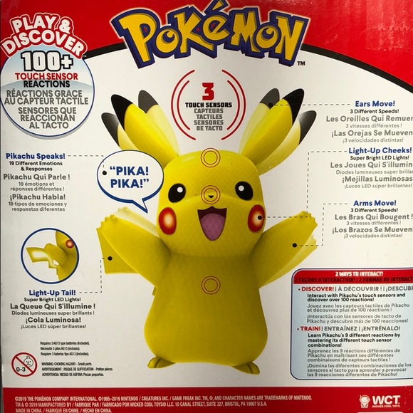 Pokemon | Other | Pokmon Pikachu Interactive Pet | Poshmark